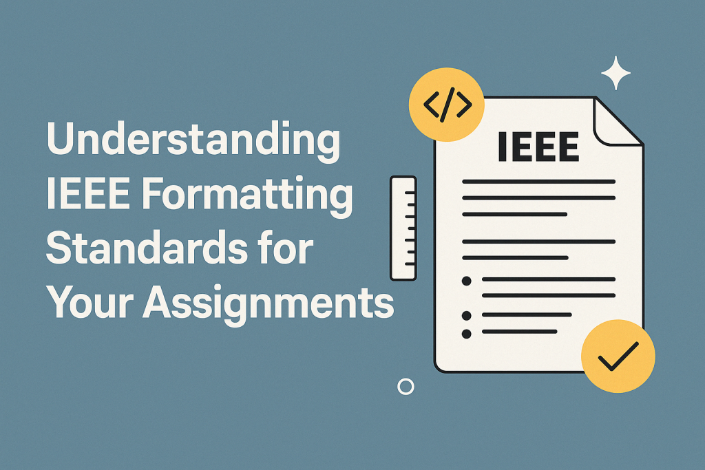 Understanding IEEE Formatting Standard for Your Assignment - BTtheory